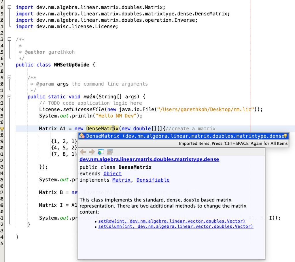NM Dev Setup Guide – NM DEV